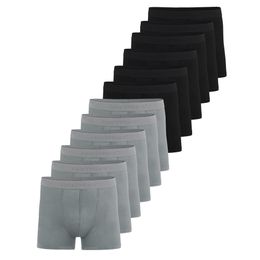 Normani Boxershorts Herren Gr&ouml;&szlig;e XXL anthrazit / schwarz