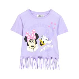 Disney Minnie Mouse Shirt 'Minnie Mouse' M&auml;dchen Gr&ouml;&szlig;e 110 flieder