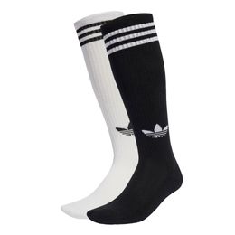 adidas originals Kniestr&uuml;mpfe Damen Gr&ouml;&szlig;e 43/45 schwarz / wei&szlig;