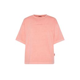Senses.the Label T-Shirt TEC:LA Damen Gr&ouml;&szlig;e L orange