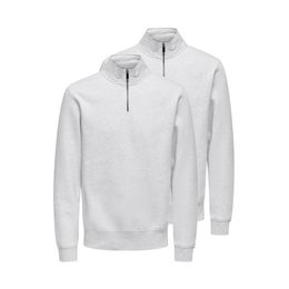 Only & Sons Only & Sons Sweatshirt 'Ceres' Herren Gr&ouml;&szlig;e S hellgrau