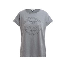 SOCCX T-Shirt Damen Gr&ouml;&szlig;e XXXL grau