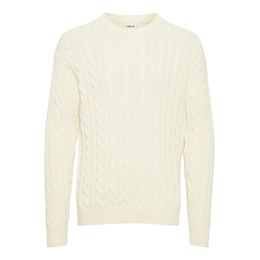 !Solid Pullover 'Malcolm' Herren Gr&ouml;&szlig;e S naturwei&szlig;