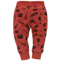 Pinokio Hose Jungen Gr&ouml;&szlig;e 110 rot / schwarz