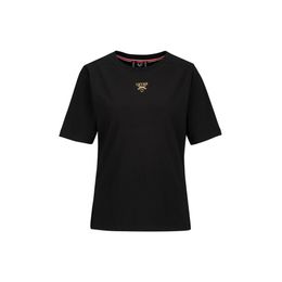 19V69 Italia T-Shirt Damen Gr&ouml;&szlig;e S gold / schwarz