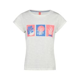 Salzhaut Shirt 'UHL' Damen Gr&ouml;&szlig;e S hellblau / rosa / offwhite