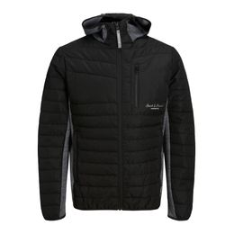Jack & Jones Jack & Jones Jacke 'Berg' Herren Gr&ouml;&szlig;e XXS graumeliert / schwarz / wei&szlig;