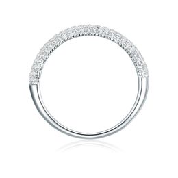 Trilani Ring Damen Gr&ouml;&szlig;e 56 silber