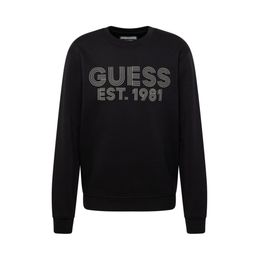 Guess Sweatshirt 'Beau' Herren Gr&ouml;&szlig;e L grau / schwarz