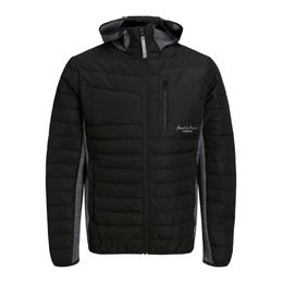 Jack & Jones Jack & Jones Jacke 'Berg' Herren Gr&ouml;&szlig;e XXL graumeliert / schwarz / wei&szlig;