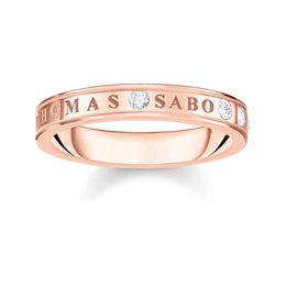 Thomas Sabo Ring Damen Gr&ouml;&szlig;e 54 rosegold