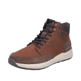 Rieker Schn&uuml;rstiefel Herren Gr&ouml;&szlig;e 47 camel / braun / dunkelbraun