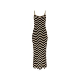 Guess Kleid 'Chevron' Damen Gr&ouml;&szlig;e XXL gold / schwarz