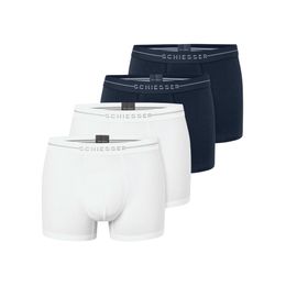 Schiesser Boxershorts 'Cotton Flex' Herren Gr&ouml;&szlig;e L blaumeliert