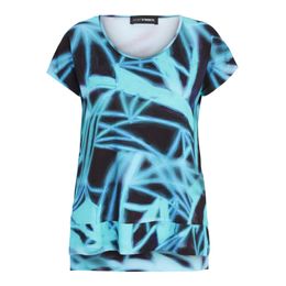 Doris Streich Shirt Damen Gr&ouml;&szlig;e S/M marine / neonblau