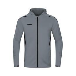Jako Sportjacke 'Challenge' Herren Gr&ouml;&szlig;e 4XL dunkelgrau / schwarz