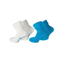 Normani Socken 'Dream' Damen Gr&ouml;&szlig;e 35/38 creme / blau