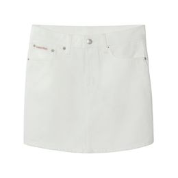 Calvin Klein Jeans Rock Damen Gr&ouml;&szlig;e 36 white denim