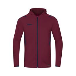 Jako Sportjacke 'Challenge' Jungen Gr&ouml;&szlig;e 140 bordeaux / schwarz