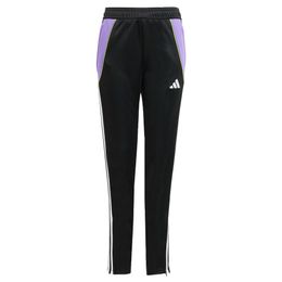 adidas Performance Sporthose 'Tiro 24' Jungen Gr&ouml;&szlig;e 140 neongr&uuml;n / lavendel / schwarz / wei&szlig;