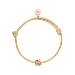 PURELEI Armband 'Knot' Damen Gr&ouml;&szlig;e One Size beige / rosegold