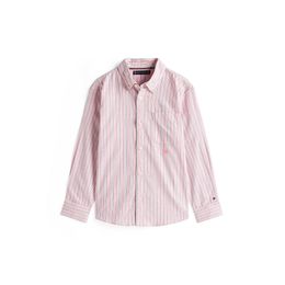 Tommy Hilfiger Hemd Jungen Gr&ouml;&szlig;e 86 rosa / schwarz / wei&szlig;