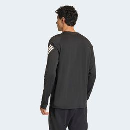 adidas Performance Laufshirt Herren Gr&ouml;&szlig;e L schwarz / wei&szlig;