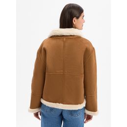s.Oliver Jacke Damen Gr&ouml;&szlig;e L braun / wollwei&szlig; Winterjacke
