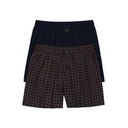 JP1880 Boxershorts Herren Gr&ouml;&szlig;e L marine / braun