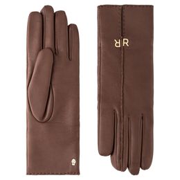 Roeckl Handschuhe 'Fontaine' Damen Gr&ouml;&szlig;e M dunkelbraun