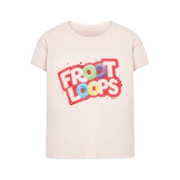 F4NT4STIC T-Shirt 'Kellogg's Froot Loops Breakfast Cereal Pop Art' Damen Gr&ouml;&szlig;e XL mischfarben / ros&eacute;
