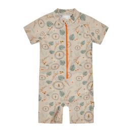 Sterntaler Schwimmanzug Jungen Gr&ouml;&szlig;e 80 beige / opal / orange