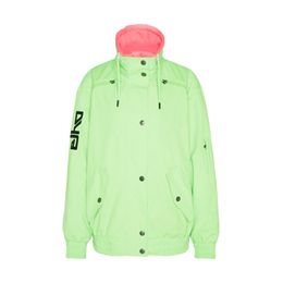 Elho Jacke 'Tarasp 89' Damen Gr&ouml;&szlig;e L mint / pink / schwarz