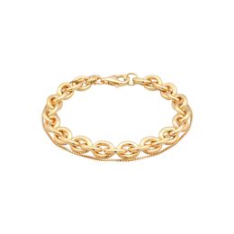 Elli Premium Armband Damen Gr&ouml;&szlig;e 18 gold
