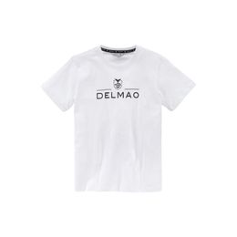 Delmao Shirt Jungen Gr&ouml;&szlig;e 152/158 wei&szlig;