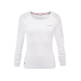 Kangaroos Shirt Damen Gr&ouml;&szlig;e L silber / wei&szlig;