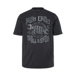 JP1880 T-Shirt Herren Gr&ouml;&szlig;e 5XL grau / schwarz