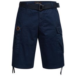Alessandro Salvarini Shorts Herren Gr&ouml;&szlig;e 38 navy / cognac / schwarz