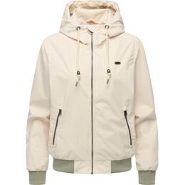 Ragwear Plus Funktionsjacke 'Nuggeta' Damen Gr&ouml;&szlig;e S ecru / khaki