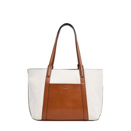 Pepe Jeans Shopper 'AUDREY TALE' Damen Gr&ouml;&szlig;e One Size braun / wei&szlig;
