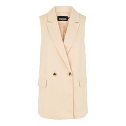 Pieces Weste 'VAGNA' Damen Gr&ouml;&szlig;e XL beige