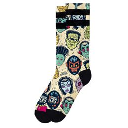 American Socks Socken 'Villains' Herren Gr&ouml;&szlig;e 41/46 gelb