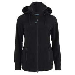 Polarino Fleecejacke Damen Gr&ouml;&szlig;e M schwarz