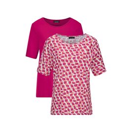 GOLDNER Bluse Damen Gr&ouml;&szlig;e M/L rosa / hellpink