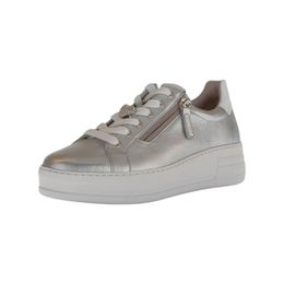 Gabor Sneaker Damen Gr&ouml;&szlig;e 35 silber / wei&szlig;
