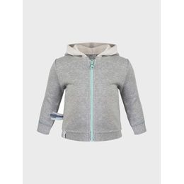 Organicera Sweatjacke Jungen Gr&ouml;&szlig;e 62 grau