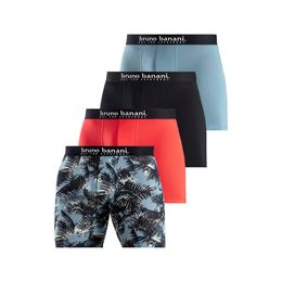 Bruno Banani Boxershorts Herren Gr&ouml;&szlig;e XXXL taubenblau / basaltgrau / knallrot / schwarz