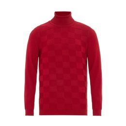 Cipo & Baxx Cipo & Baxx Rollkragenpullover Herren Gr&ouml;&szlig;e M rot