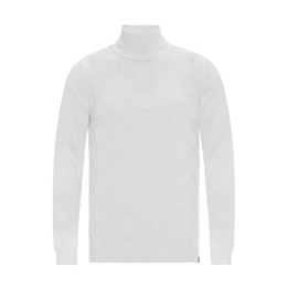Cipo & Baxx Cipo & Baxx Rollkragenpullover Herren Gr&ouml;&szlig;e L wei&szlig;