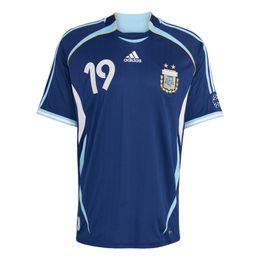 adidas Performance Funktionsshirt 'Argentina Away 2006 Messi' Herren Gr&ouml;&szlig;e M hellblau / dunkelblau / wei&szlig;